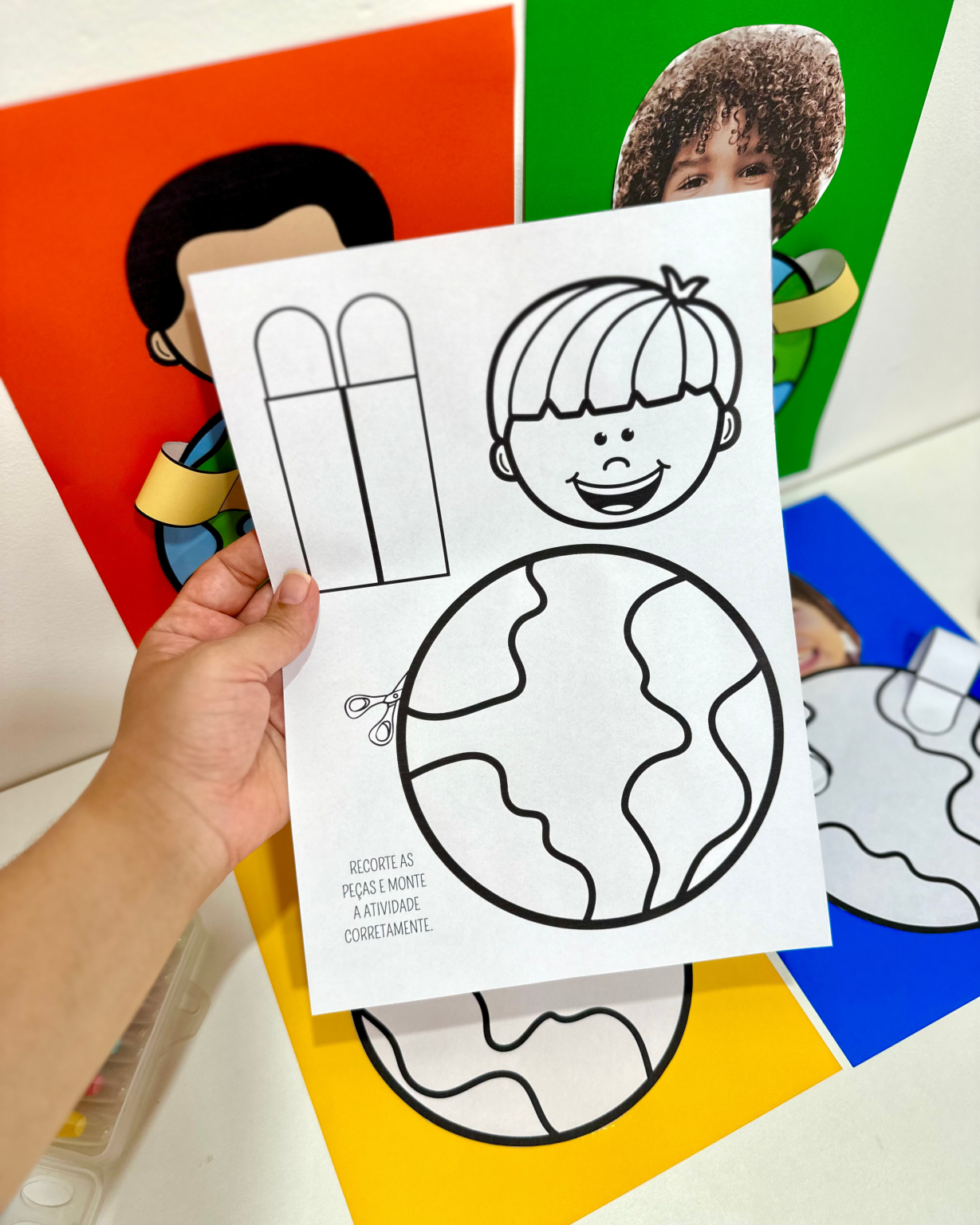 Atividade Meu Planeta, para trabalhar o Dia Mundial do Meio Ambiente ...