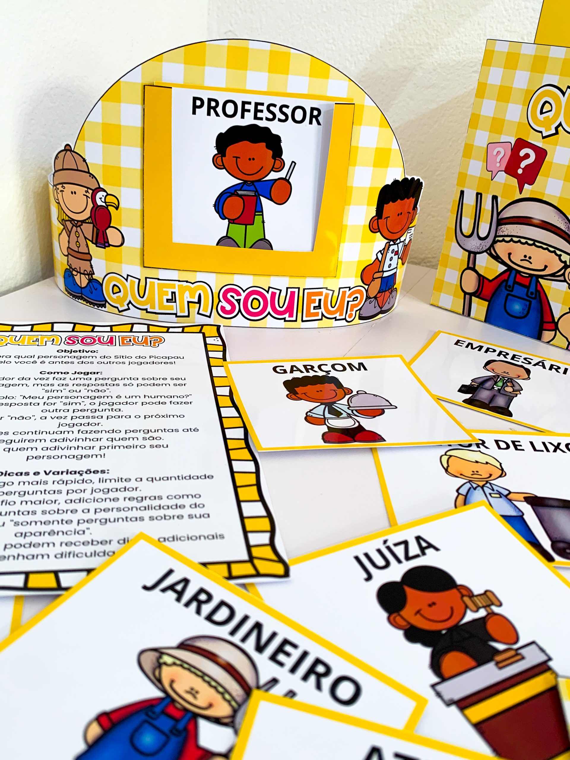 Quem Sou Eu? – Edição Profissões - Educar Recursos Pedagógicos
