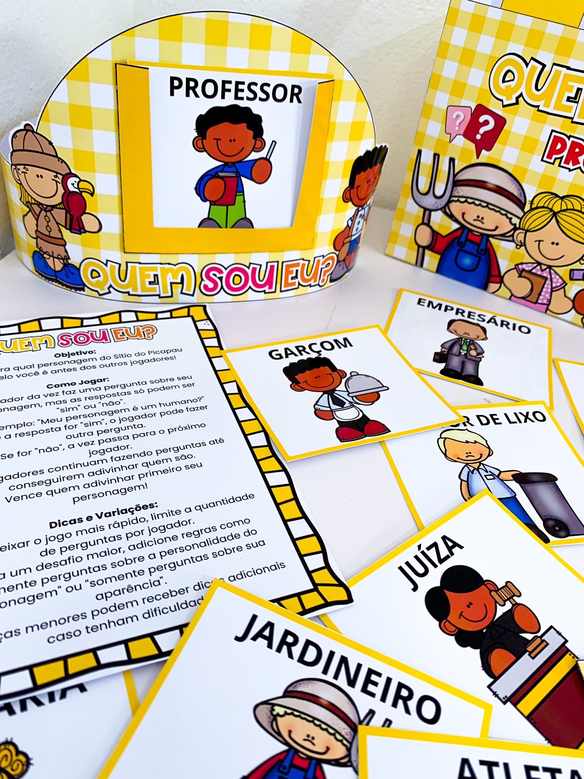 Quem Sou Eu? – Edição Profissões - Educar Recursos Pedagógicos